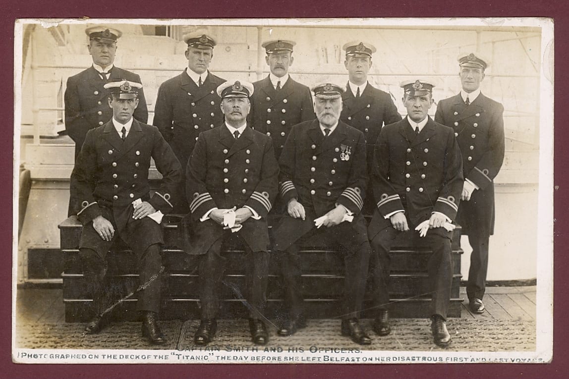 Crew List for the RMS Titanic | R.M.S. Titanic and Captain John Edward ...